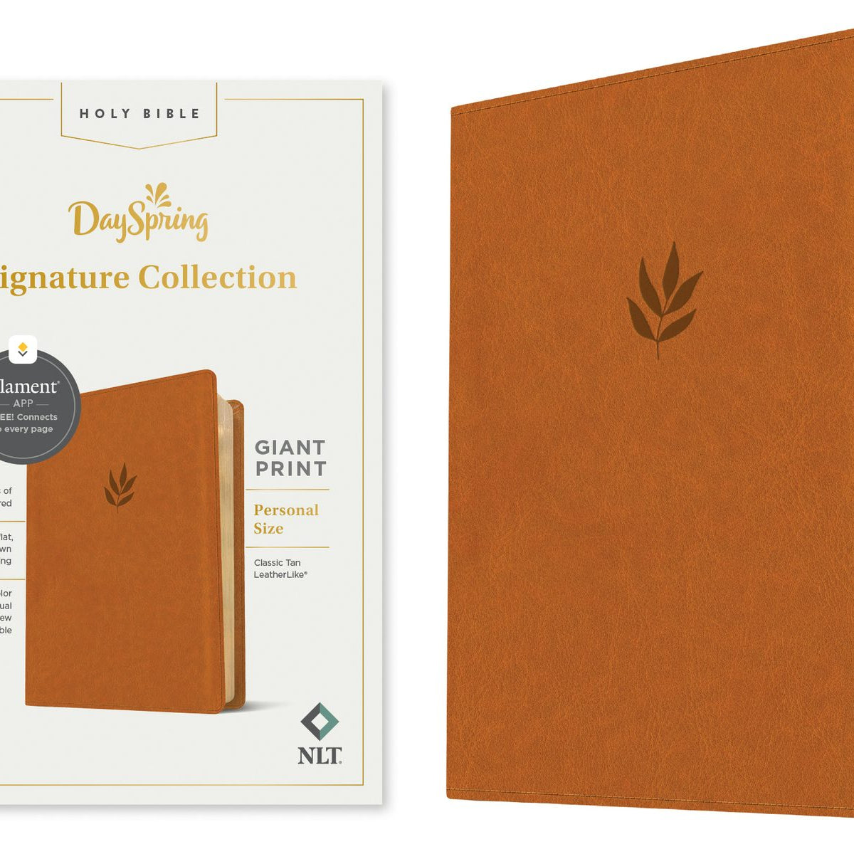 NLT Personal Size Giant Print Bible, Dayspring Signature Collection, F ...
