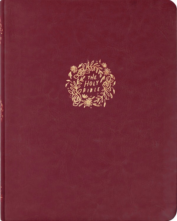 CSB Notetaking Bible, Hosanna Revival Edition, Heidelberg Burgundy Lea ...