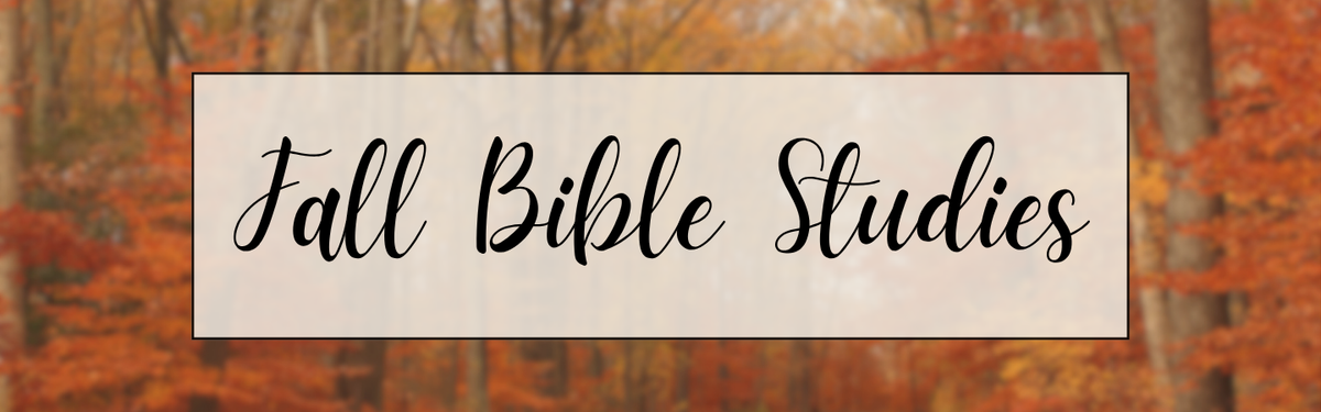 Fall 2025 Bible Studies for Groups | Baker Book House – Baker Book House